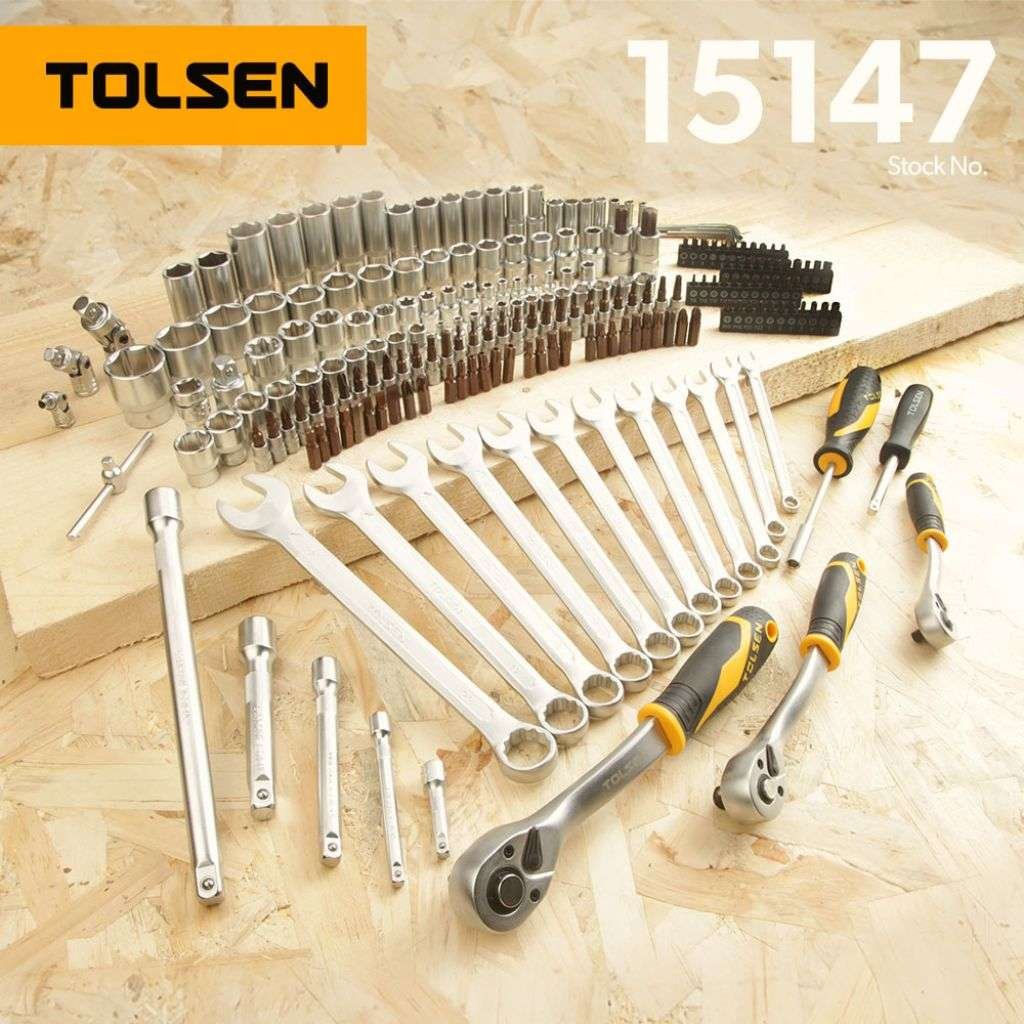 Caisse à outils 216 PCS 15147 TOLSEN – Yamcoo