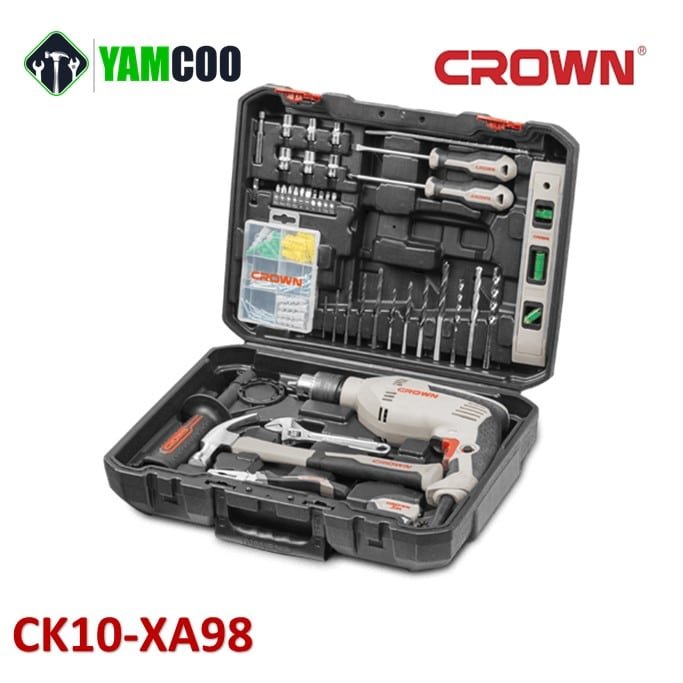 Caisse À Outils Avec Perceuses 98pcs CROWN CK10-XA98 – Yamcoo