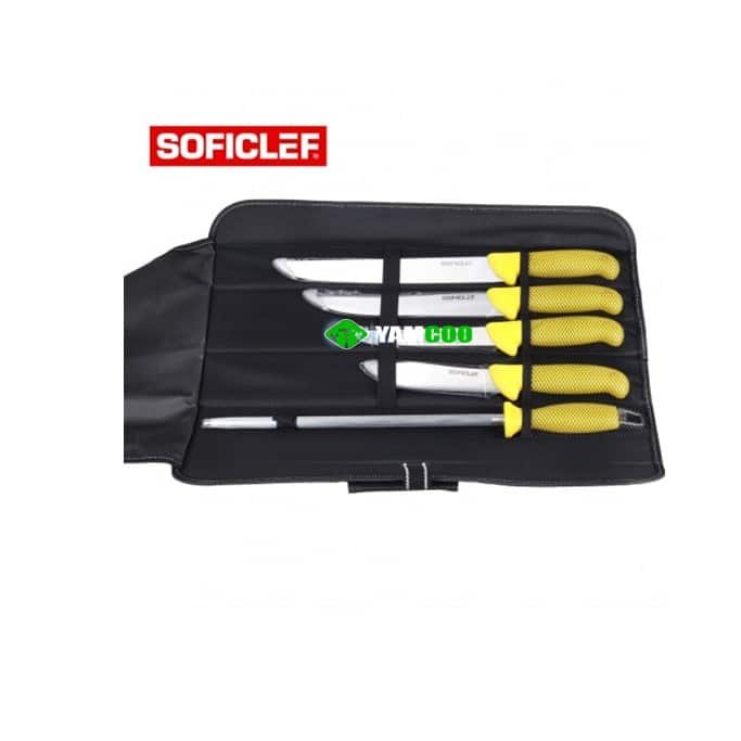 Kit de couteaux INOX 5PCS SOFICLEF – Yamcoo