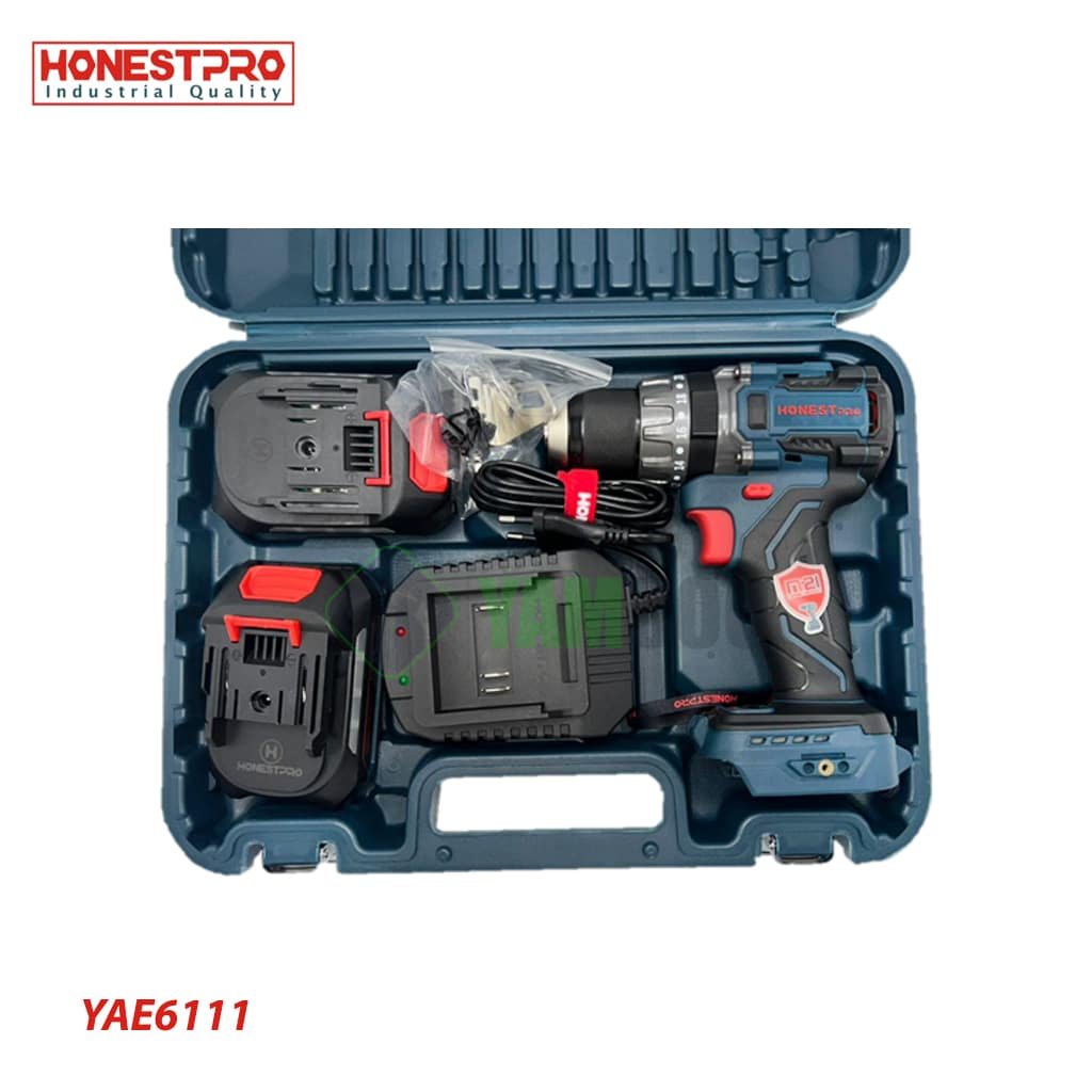 Visseuse & Perceuse Sans fil 21V BRUSHLESS HONESTPRO YAE6111 – Yamcoo