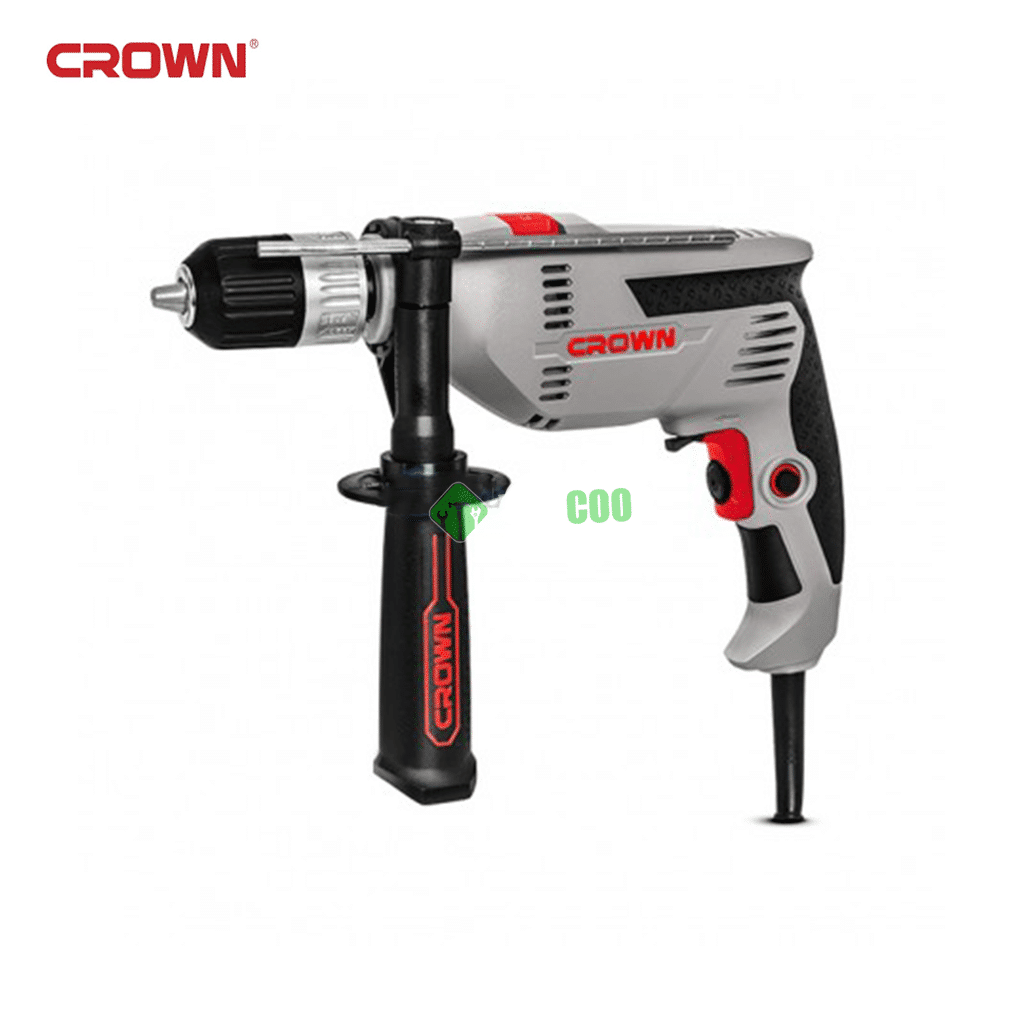 Perceuse A Percussion 600W 13mm CROWN | CT10128 - Yamcoo